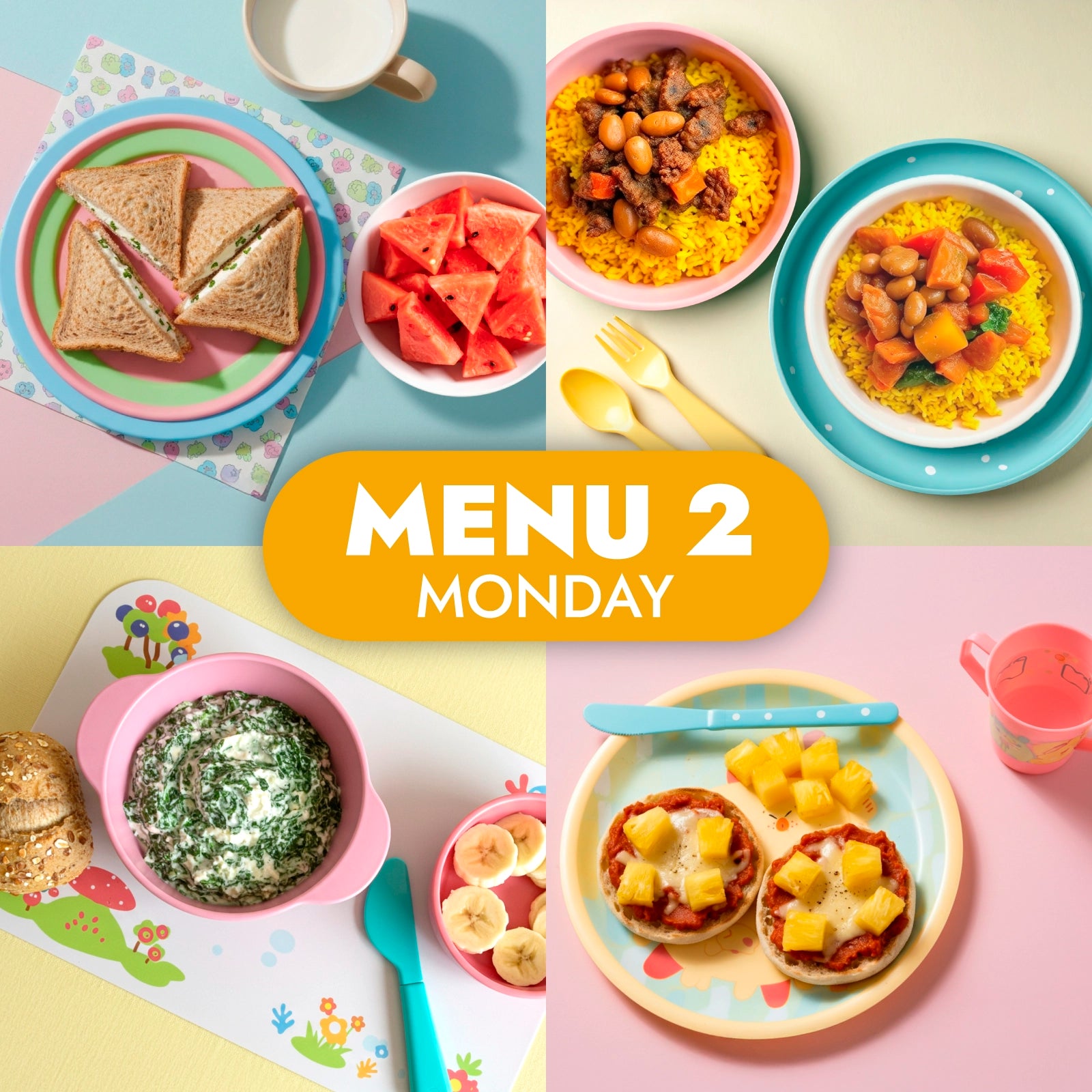 MENU 2: Monday – The Little Gourmet